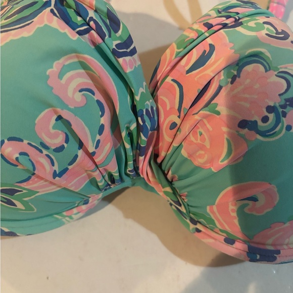 Lilly Pulitzer | Swim | Lilly Pulitzer Twist Front Padded Cups Bikini ...